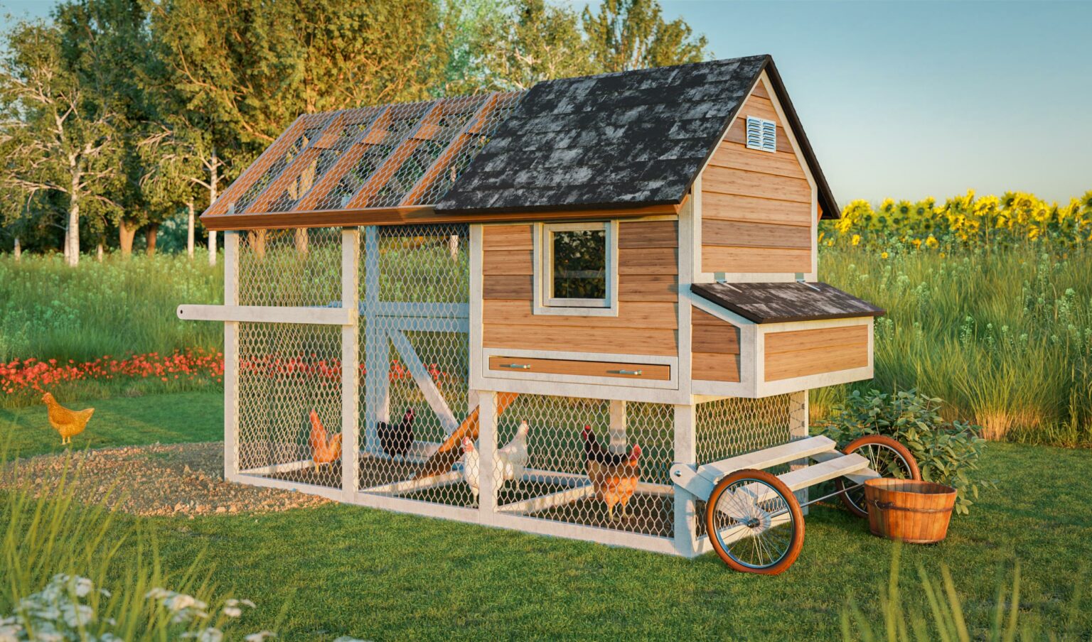 Shop Premium Chicken Coop Plans - Easy Coops™