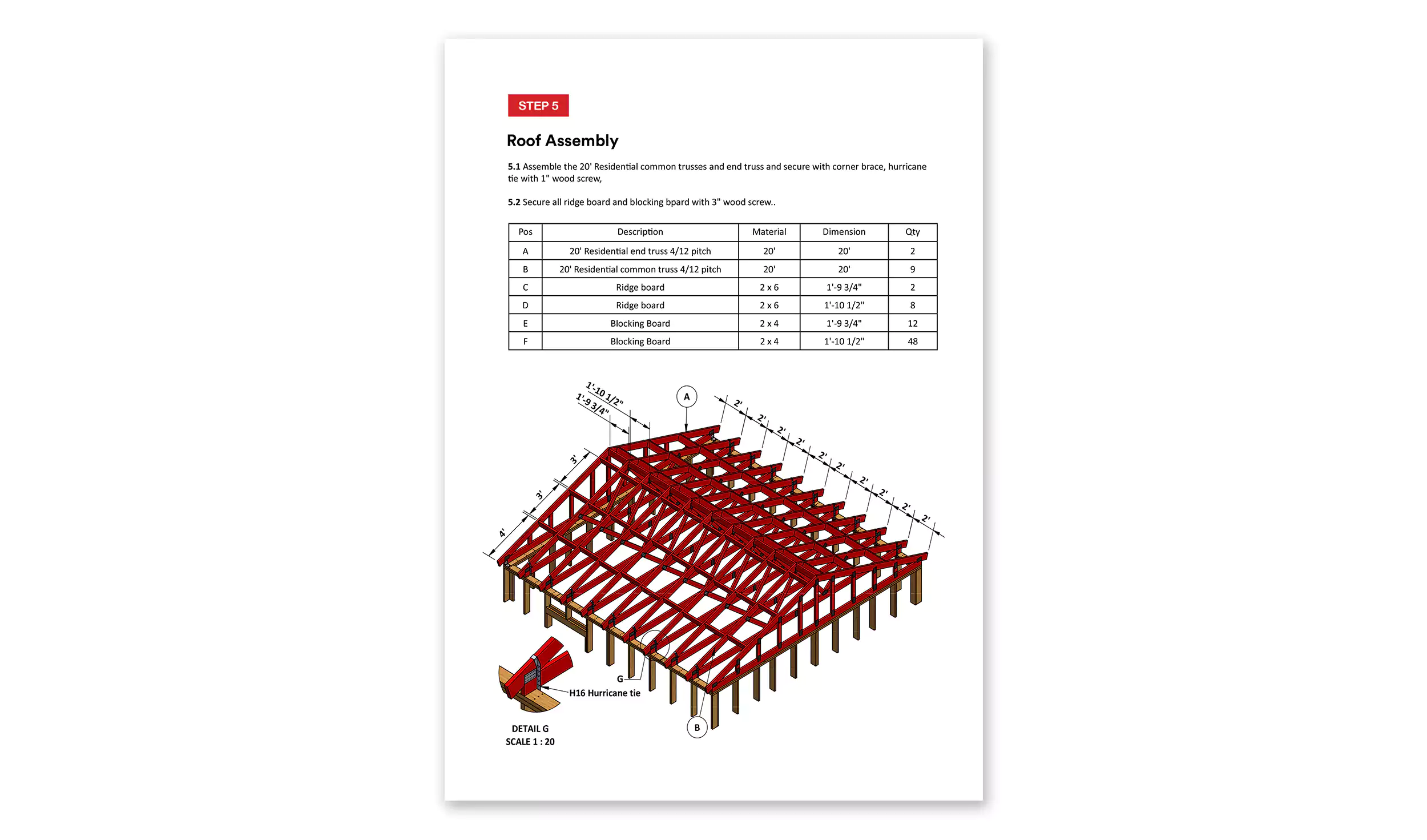 20x20 Chicken Run Plans For 40 Chickens - Easy Coops™